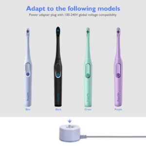 Czepa HUM Toothbrush Charger Compatible with HUM Colgate Smart Electric Toothbrush Kit, Travel Charging Base for hum Sonic Toothbrush Power Adapter Cord