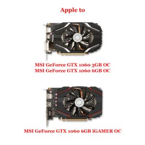 Cavabien 84mm MSI GTX 1060 ITX OC 6G GTX950 R7 360 2GD5 GTX1060 OC 3G Graphics Card Cooling Fan HA9015H12SF-Z 12V 0.45A 4000RPM