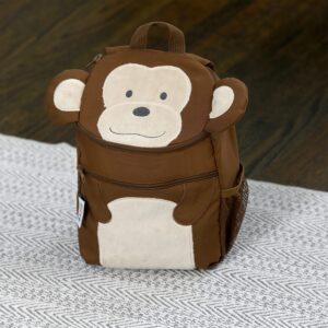 Travel Bug Toddler Safety Backpack Harness with Removable Tether (Monkey)