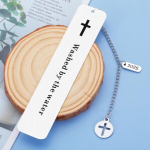 Baptism Gifts for Girl Boys Bookmark Gift for First Communion Christening Gifts for Goddaughter Godson Godchild Baby Girl Adult Baptism Gifts for Women Men Friends Catholic Gifts Religious Bookmarks