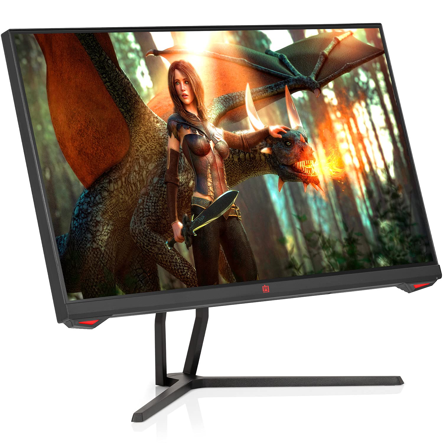 Deco Gear 25" Gaming Monitor, Fast IPS 1ms Panel with 144Hz Refresh Rate, 1920x1080 Full HD Resolution, Adaptive Sync, VESA Compatible - (Renewed)