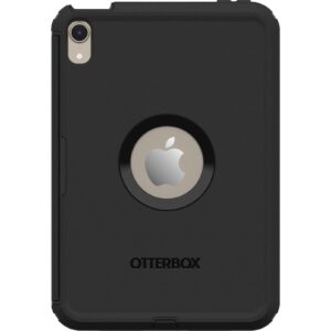 OtterBox Defender Series Case for iPad Mini (6TH GEN ) - Single Unit Ships in Polybag, Ideal for Business Customers - BLACK, Rugged, Durable, Multi-Layer Protection (Single Unit Ships in Polybag)