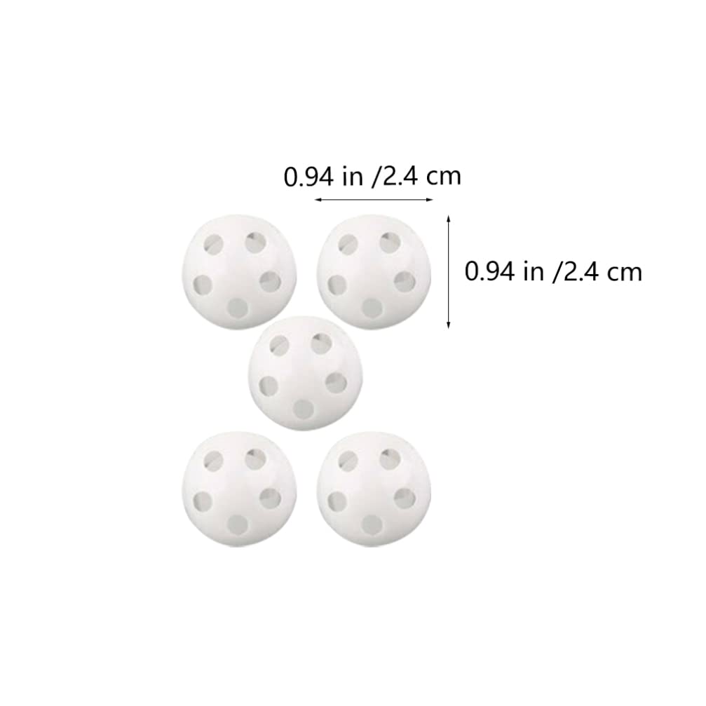 Toddmomy 50Pcs Round Doll Noise Maker Repair Fix Toy - Rattle Squeaker Noise Maker Replacement Rattle Insert Crafts Accessories 24mm