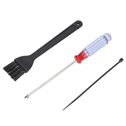 Computer Screw, Cleaning Brush 362Pcs Screwdriver PC Screws Cable Tie for Motherboard for CPU Disk for Maintenance