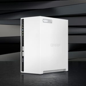 QNAP TS-233-US 2 Bay Affordable Desktop NAS with ARM Cortex-A55 Quad-core Processor and 2 GB RAM