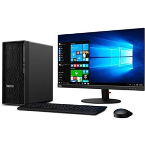 Lenovo ThinkStation P340 30DH00K2US Workstation - 1 x Intel Deca-core (10 Core) i9-10900K 3.70 GHz - 32 GB DDR4 SDRAM RAM - 1 TB SSD - Tower - Raven Black - Windows 10 Pro 64-bit - NVIDIA Quadro P2200