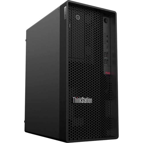 Lenovo ThinkStation P340 30DH00K2US Workstation - 1 x Intel Deca-core (10 Core) i9-10900K 3.70 GHz - 32 GB DDR4 SDRAM RAM - 1 TB SSD - Tower - Raven Black - Windows 10 Pro 64-bit - NVIDIA Quadro P2200