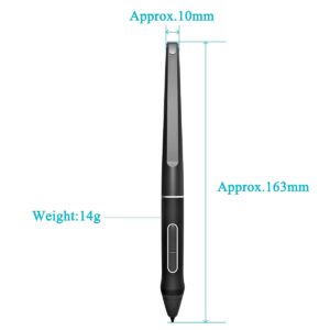 Yoidesu Pen, PW507 Portable Pens for Touch Screens High Sensitivity Digital Tablet for Tablet Pro 12/13/16/16/20