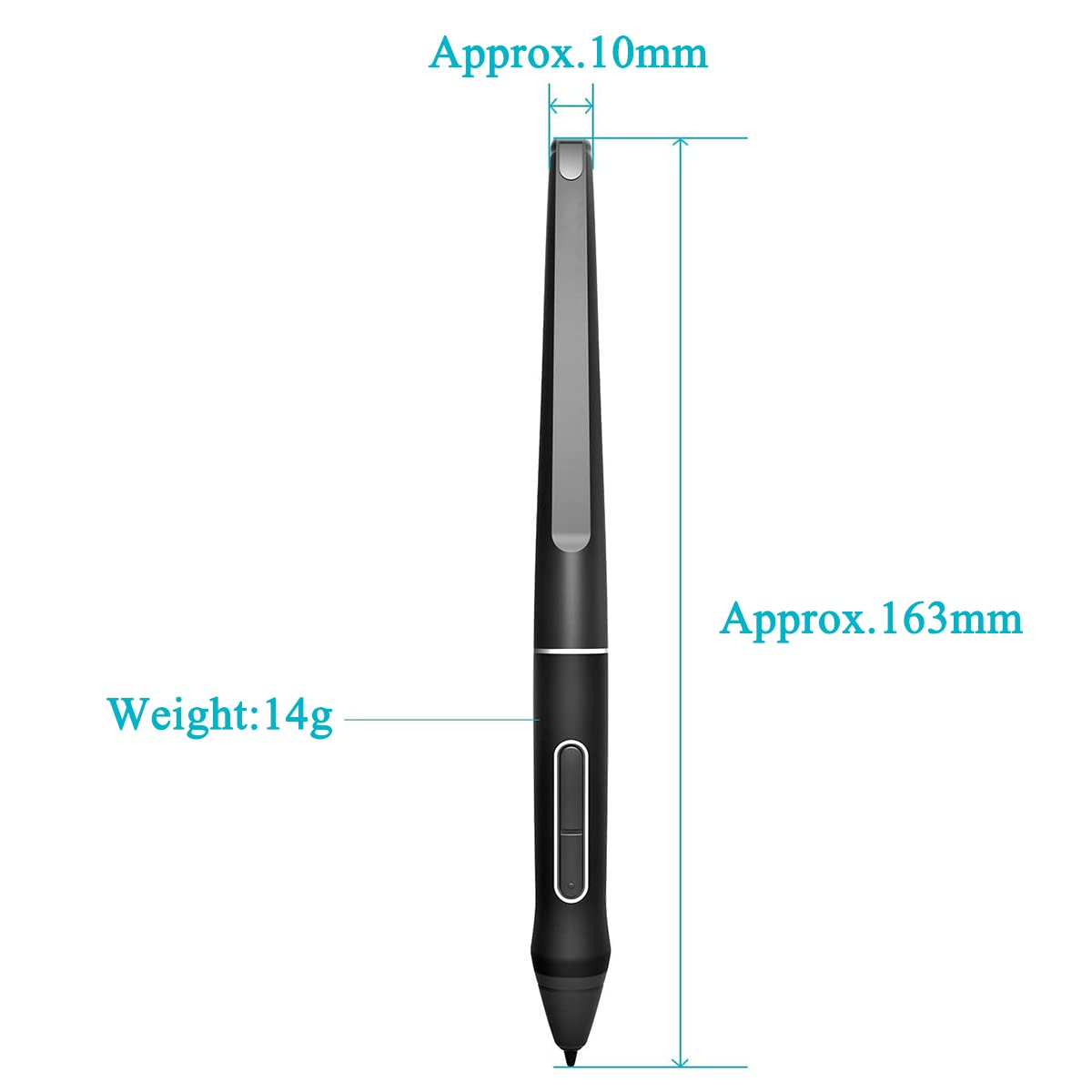 Yoidesu Pen, PW507 Portable Pens for Touch Screens High Sensitivity Digital Tablet for Tablet Pro 12/13/16/16/20