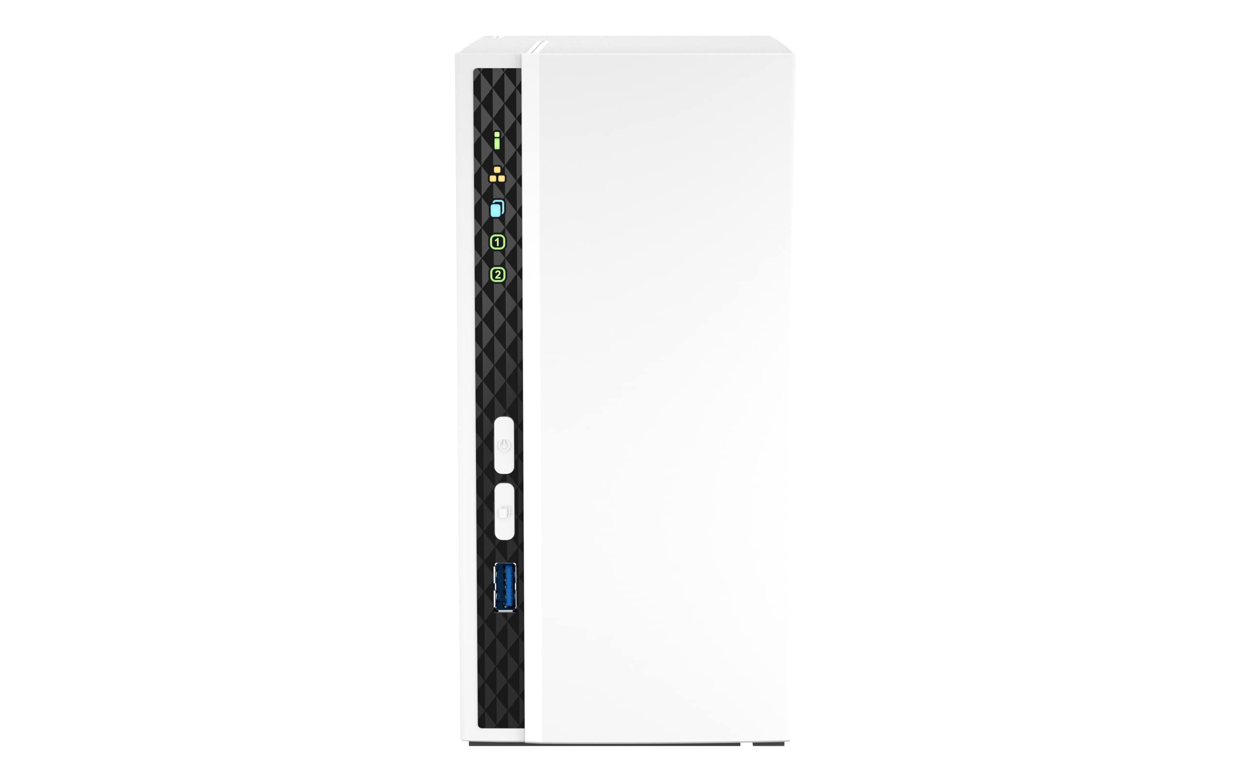 QNAP TS-233-US 2 Bay Affordable Desktop NAS with ARM Cortex-A55 Quad-core Processor and 2 GB RAM