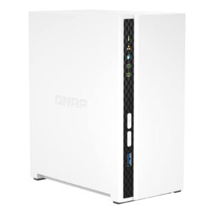 QNAP TS-233-US 2 Bay Affordable Desktop NAS with ARM Cortex-A55 Quad-core Processor and 2 GB RAM