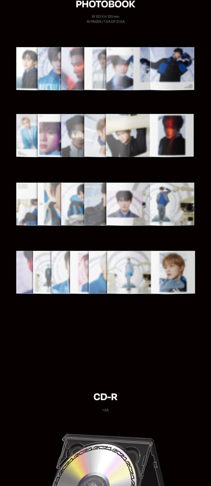 NCT Universe 3rd Album Jewel Case Ten Version CD+16p PhotoBook+12p Lyrics Paper+1p Sticker+1p PhotoCard+1p Universe Card+Message PhotoCard Set+Tracking Kpop Sealed