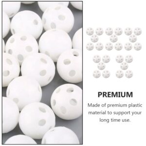 Toddmomy 50Pcs Round Doll Noise Maker Repair Fix Toy - Rattle Squeaker Noise Maker Replacement Rattle Insert Crafts Accessories 24mm