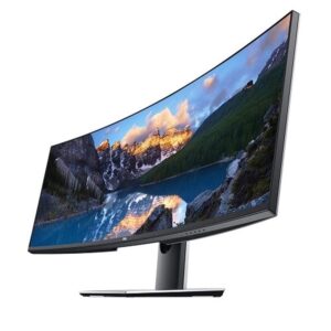 Dell U4919DW UltraSharp 49" QHD 5120x1440 32:9 Curved Monitor Bundle with Deco Gear Mechanical Gaming Keyboard, PC Microphone for Gaming and Gaming Mouse Pad