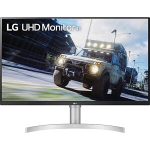 LG 32UN550-W 32" UHD 3840x2160 VA HDR10 AMD FreeSync Monitor Bundle with Deco Gear Mechanical Gaming Keyboard and 2X Deco Gear 6FT 4K HDMI 2.0 Cable