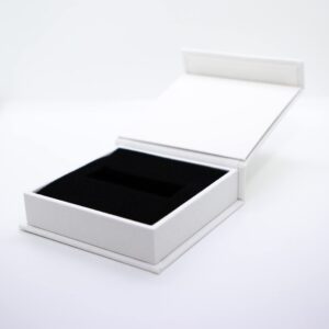 USB Flash Drive Box with Photo (White)