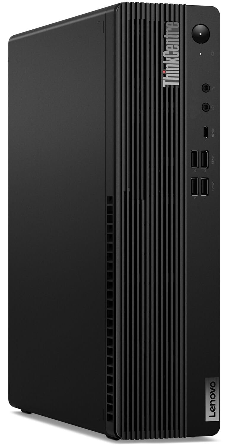 Lenovo Thinkcentre SFF M80S Business Desktop (Intel i7-10700 8-Core, 16GB RAM, 2TB HDD (2.5), WiFi 6, Bluetooth 5.1, RJ-45, 4 Display Port, 2 Display Port (DP), Win 10 Pro) w/DKZ Hub