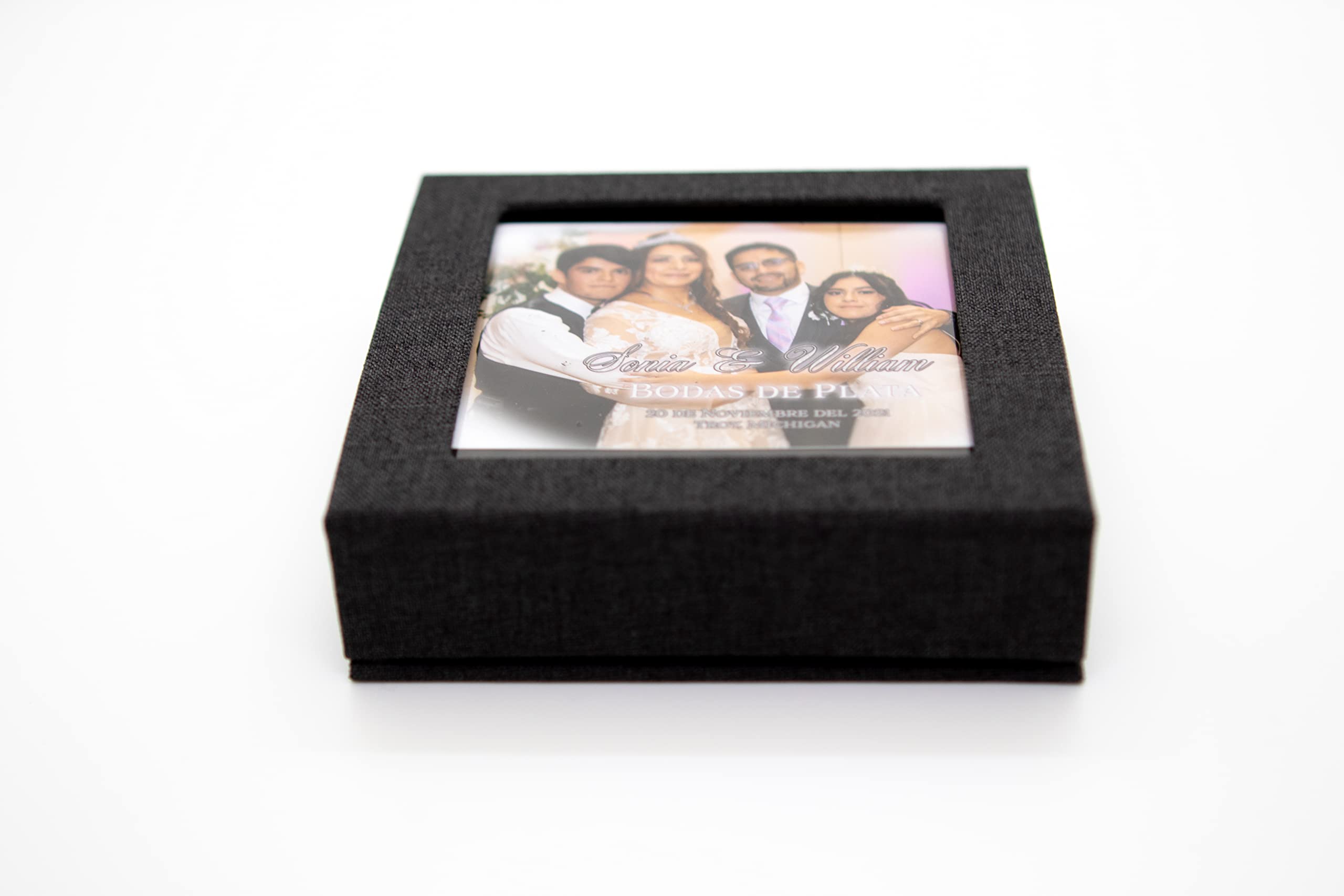 VeryVanessa USB Flash Drive Box with Photo (Black)