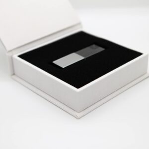 USB Flash Drive Box with Photo (White)