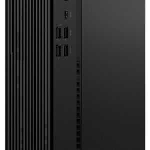 Lenovo Thinkcentre SFF M80S Business Desktop (Intel i7-10700 8-Core, 16GB RAM, 2TB HDD (2.5), WiFi 6, Bluetooth 5.1, RJ-45, 4 Display Port, 2 Display Port (DP), Win 10 Pro) w/DKZ Hub