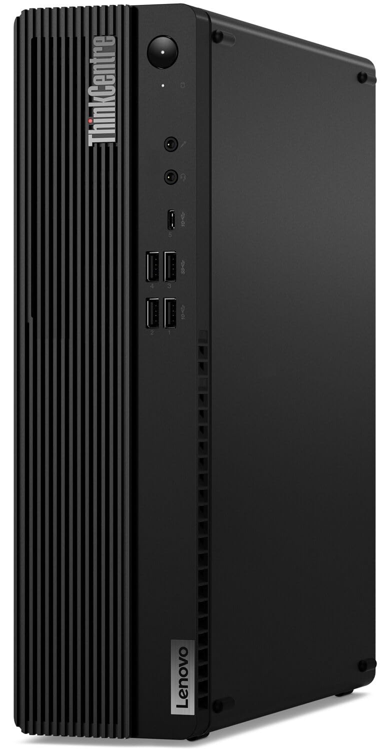 Lenovo Thinkcentre SFF M80S Business Desktop (Intel i7-10700 8-Core, 16GB RAM, 2TB HDD (2.5), WiFi 6, Bluetooth 5.1, RJ-45, 4 Display Port, 2 Display Port (DP), Win 10 Pro) w/DKZ Hub