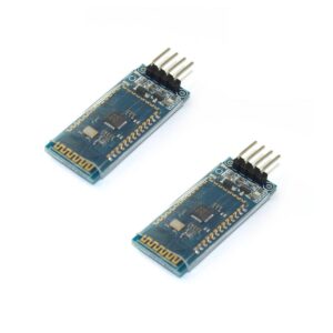 10gtek bt-06 wireless bluetooth serial rf transceiver mini bt module, compatible hc-06, for uno r3 nano arduino, pack of 2