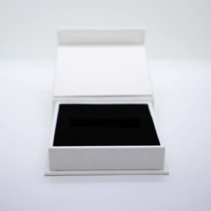 USB Flash Drive Box with Photo (White)