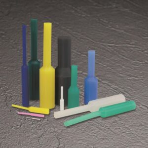 Caplugs SPP-SH Series SPP66 - Ultrabake Silicone Pull Plugs - Powder Coating, Plating, Anodizing, High Temp, Yellow Silicone, 0.440" x 1.000", 7/16" (Bag of 250)