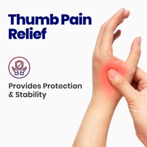 Thumb Brace Thumb Splint CMC I Thumb Spica Splint Thumb Arthritis Pain Relief & Thumb Support I Wrist Brace & Trigger Thumb Stabilizer For Joint Tendonitis Tenosynovitis I Hand Brace Left & Right Hand