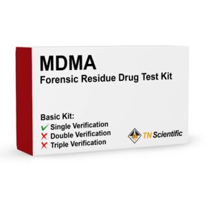 tn scientific - mdma - forensic residue drug test testing kit - [5ml plastic bottle]