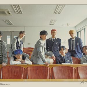 ATEEZ Zero : Fever Epilogue 8th Mini Album A Version CD+96p PhotoBooklet+1p Sticker+11p PostCard+1p PhotoCard+Message PhotoCard SET+Tracking Kpop Sealed