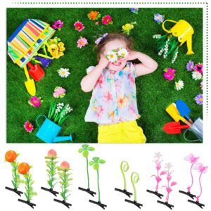 30 Pcs Mixed Style Hair Clips for Women & Girls - Bean Sprout, Flower, Grass, Butterfly Hairpins & Barrettes - Great for School, Home, Party, Christmas