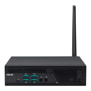 ASUS PB62 Mini PC System with Intel Core i7-11700, DDR4 16GB RAM, M.2 PCIE 512GB SSD, WiFi 6, Bluetooth, Hardware TPM, Windows 11 Pro with VESA Mount, EPEAT Gold (PB62-SYS715PXTH),Black