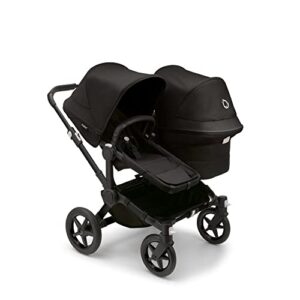 Bugaboo Donkey 5 Duo Extension Set Complete - Turn Your Mono Single Donkey to A Double Stroller- Midnight Black