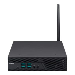 ASUS PB62 Mini PC System with Intel Core i7-11700, DDR4 16GB RAM, M.2 PCIE 512GB SSD, WiFi 6, Bluetooth, Hardware TPM, Windows 11 Pro with VESA Mount, EPEAT Gold (PB62-SYS715PXTH),Black