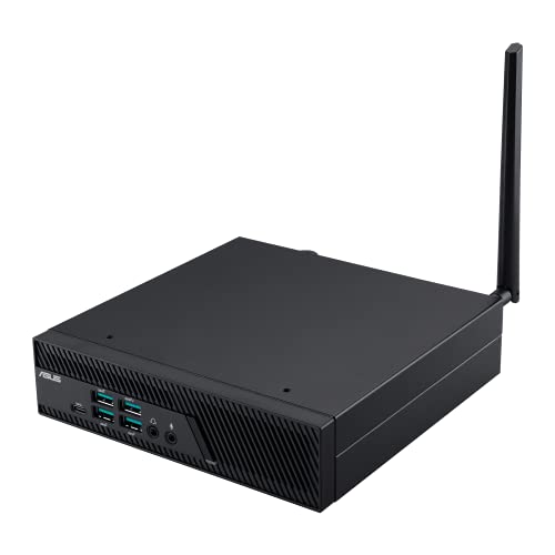 ASUS PB62 Mini PC System with Intel Core i7-11700, DDR4 16GB RAM, M.2 PCIE 512GB SSD, WiFi 6, Bluetooth, Hardware TPM, Windows 11 Pro with VESA Mount, EPEAT Gold (PB62-SYS715PXTH),Black