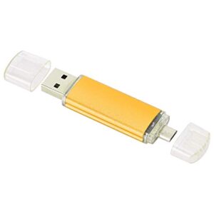 Micro USB Drive, Compact Shape High‑Speed Pen Drive with OTG Plug for Smart Phones for Computer(128GB)