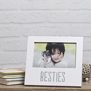 Pearhead Besties Frame, Pet Keepsake Picture Frame, Baby Girl Nursery Décor, Baby Boy Nursery Décor, 1 Count (Pack of 1)