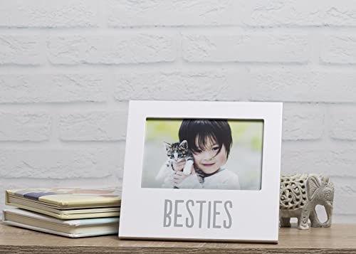 Pearhead Besties Frame, Pet Keepsake Picture Frame, Baby Girl Nursery Décor, Baby Boy Nursery Décor, 1 Count (Pack of 1)