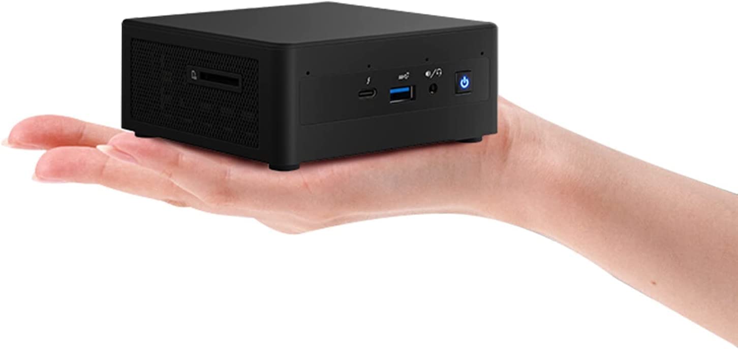 Intel NUC 11 Performance Mini Desktop PC(Intel i5-1135G7 4-Core 2.40GHz, 16GB RAM, 256GB PCIe SSD, Integrated Graphics, WiFi 6, BT 4.2, 2 Thunderbolt 3, RJ-45, 1 Mini Display Port, Win11P)