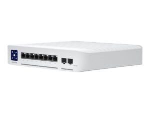 ubiquiti networks managed layer 3* switch with (8) 2.5gbe rj45 ports with, w126421663 ((8) 2.5gbe rj45 ports with poe+ for wi-fi 6 aps and (2) 10gbe sfp+ ports for ber uplinks unifi enterprise)