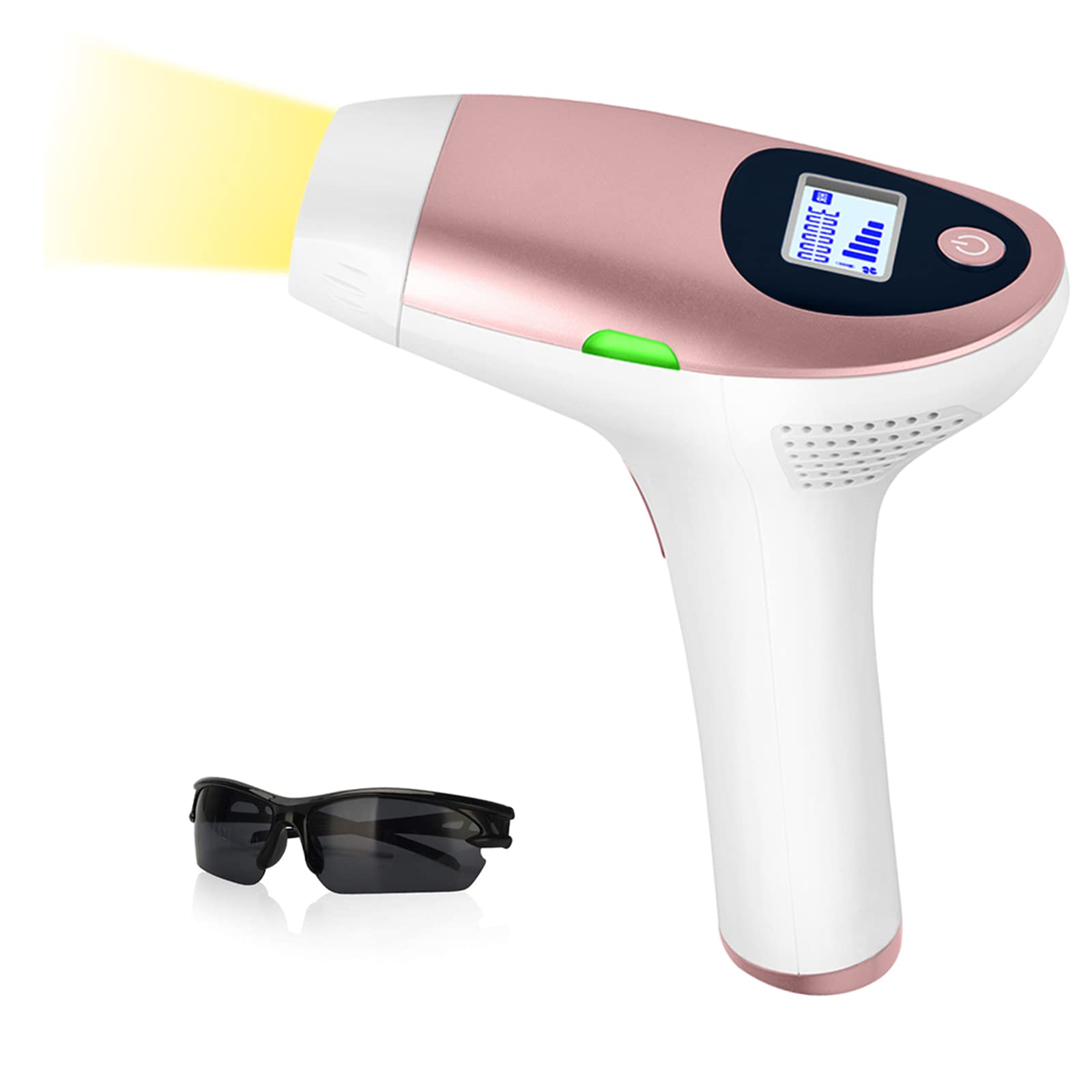 IPL Laser Hair Removal Device for Women and Men Permanent Flawless Hair Remover at-Home for Facial Legs Arms Back Armpits Bikini Line