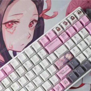 Two-Dimensional PBT Sublimation Original Factory extensive Universal Mechanical keycaps (Midouzi keycap 135 Keys)