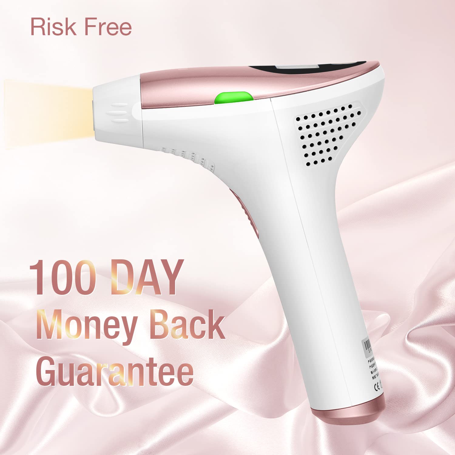 IPL Laser Hair Removal Device for Women and Men Permanent Flawless Hair Remover at-Home for Facial Legs Arms Back Armpits Bikini Line