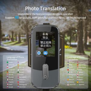 Anfier Language Translator Support 127 Languages Voice Translation Image Translation W09 Wi-Fi Hotspot Connection