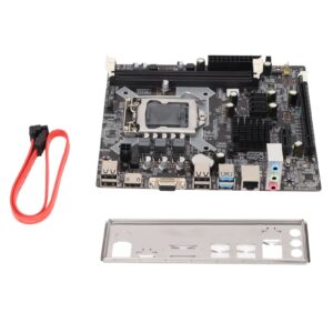 Gaming Motherboard, CPU LGA 1150 Socket Computer Motherboards, DDR3 1600/1333/1066 MHz Memory, Integrated Chip Sound Card, Network Card, Gaming Mainrboard for Desktop Computers