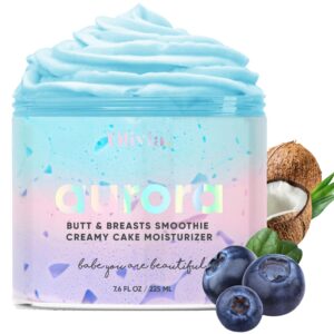 olivia beauty butt acne cream | body butter unicorn | brightens skin, evens tone | natural ingredients: mango butter, cocoa, coconut oil | hydrates & smooths | paraben-free | 8 oz