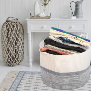 Large Cotton Rope Basket