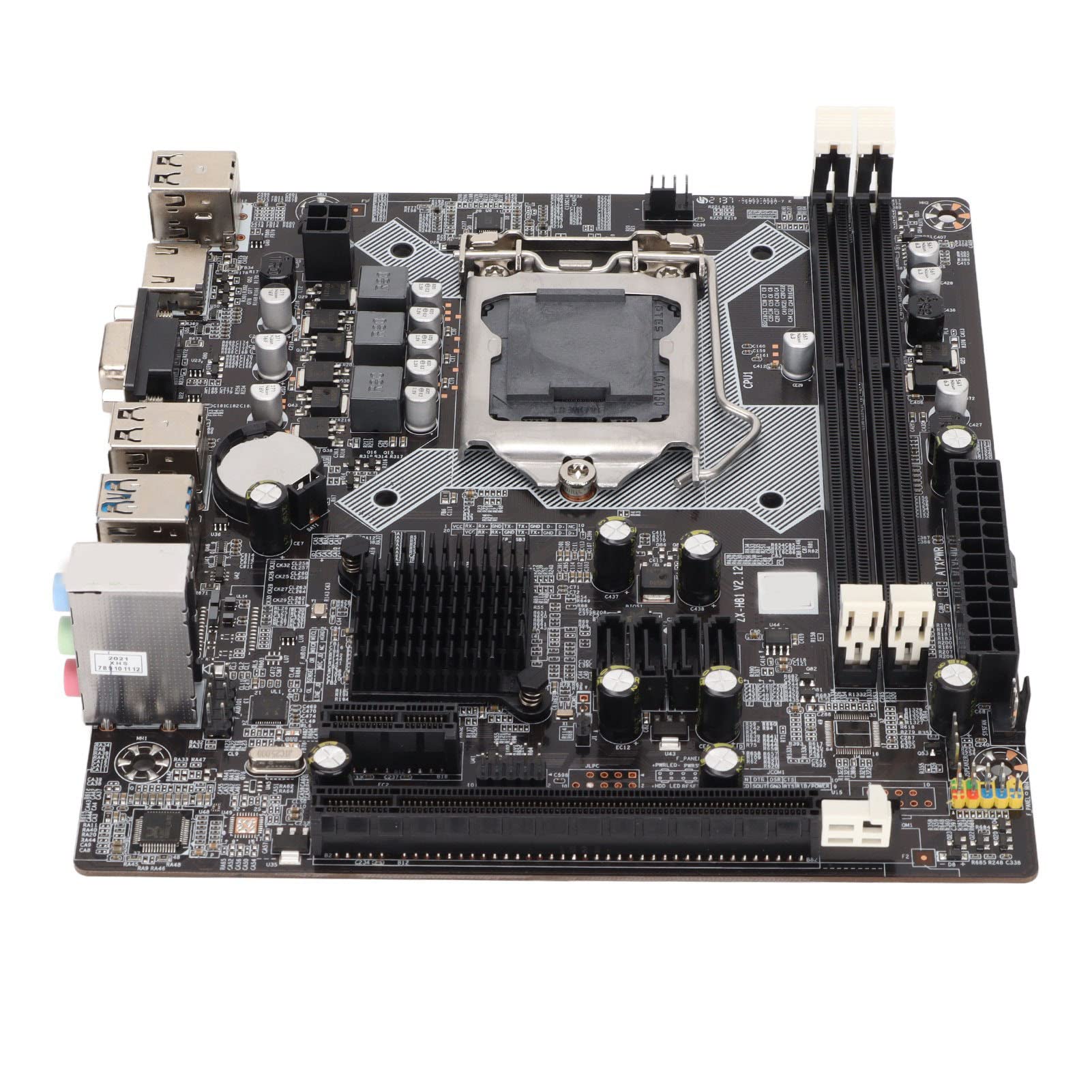 Gaming Motherboard, CPU LGA 1150 Socket Computer Motherboards, DDR3 1600/1333/1066 MHz Memory, Integrated Chip Sound Card, Network Card, Gaming Mainrboard for Desktop Computers