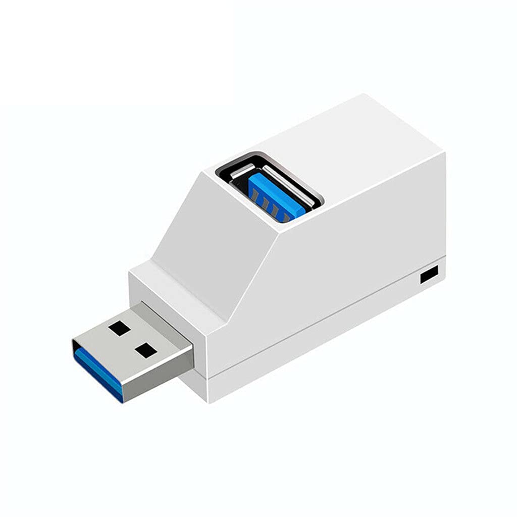 WPYYI USB 3.0 HUB Adapter Extender Mini Splitter Box for PC Laptop Mobile Phone High Speed U Disk Reader (Color : A)